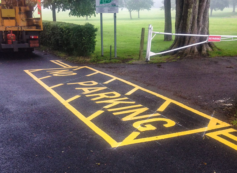 Tangent Road Marking